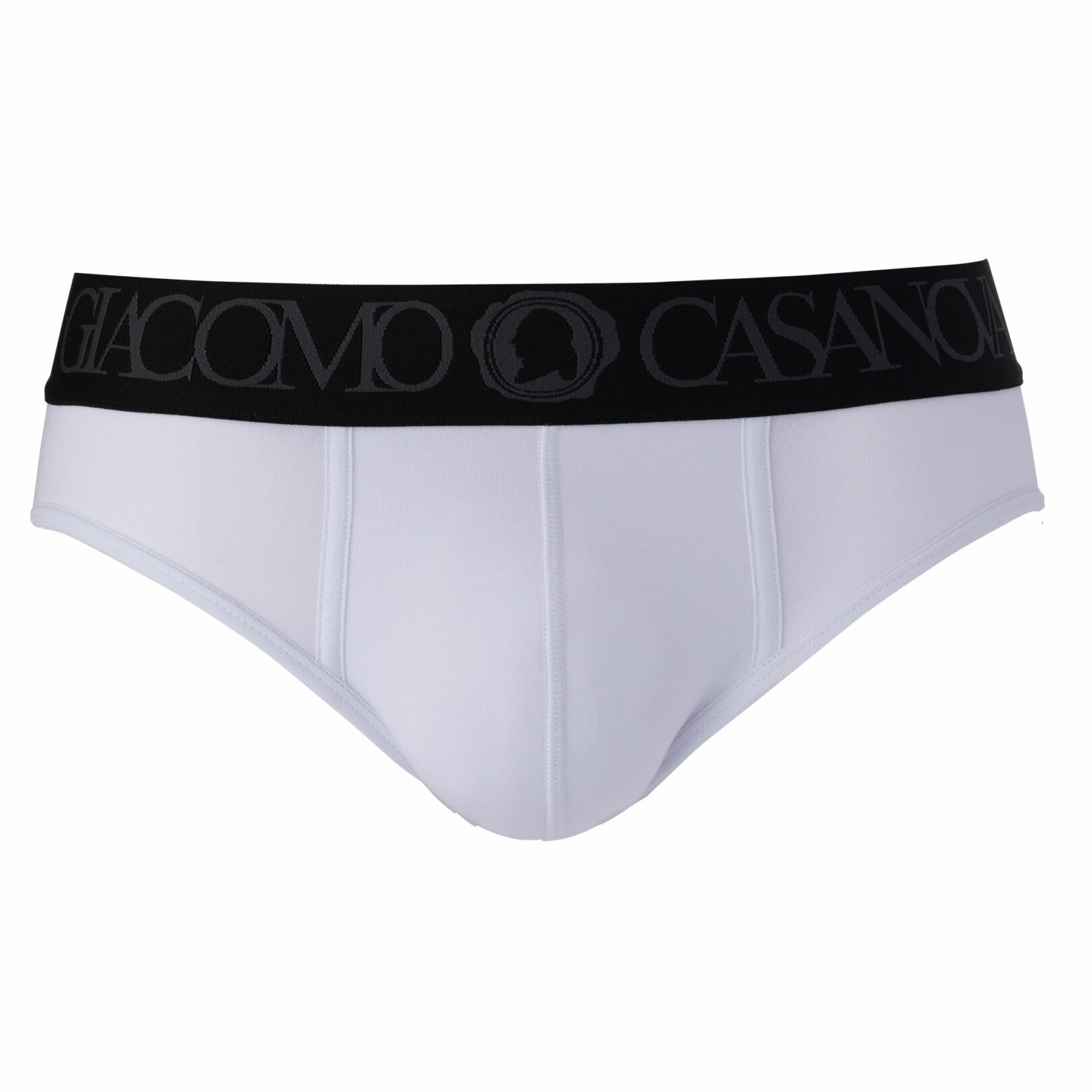 White Briefs With a Black Waistband - Shop Now